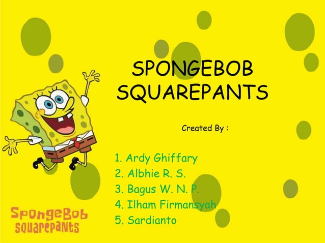 Spongebob Squarepants presentation | PPT