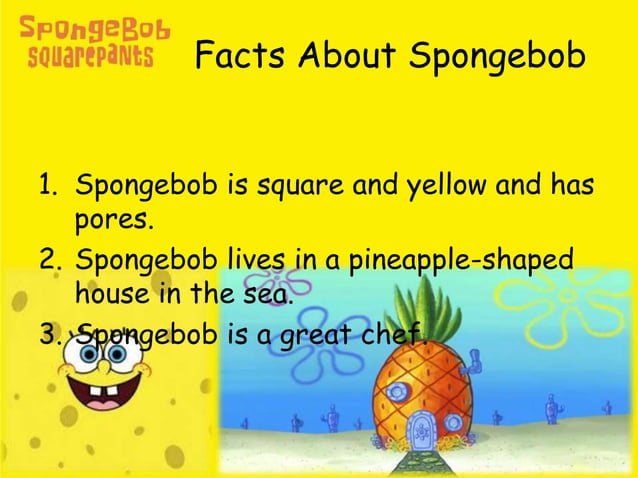 Spongebob Squarepants presentation | PPTX | Television | Entertainment