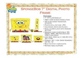 Spongebob And Dora Presentation | PDF
