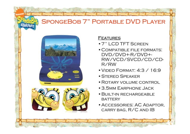 Spongebob And Dora Presentation | PDF