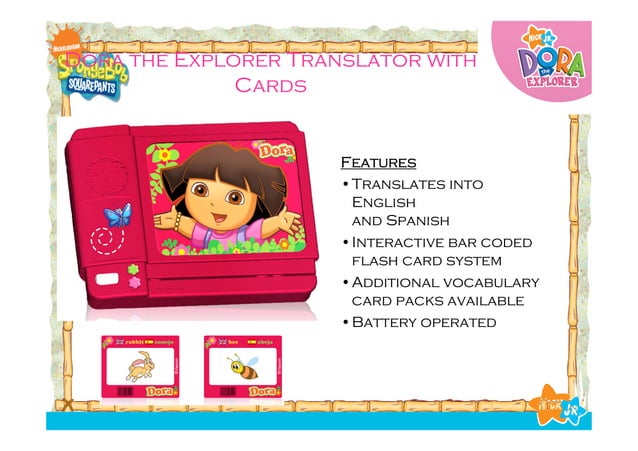 Spongebob And Dora Presentation | PDF
