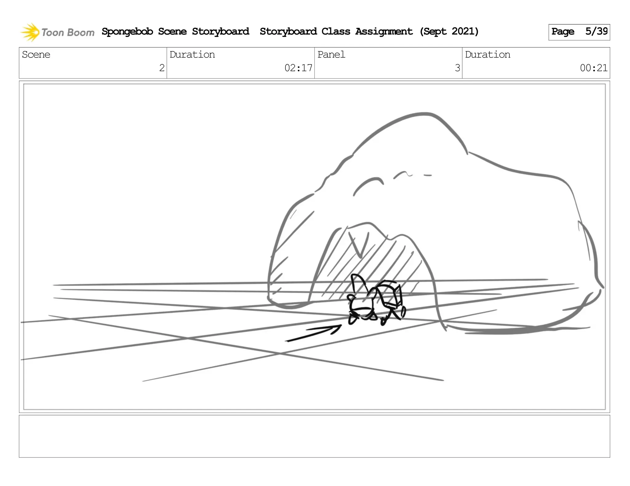 Spongebob Scene Storyboard | PPT