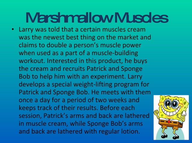 Sponge Bob Science Investigations Regular | PPT
