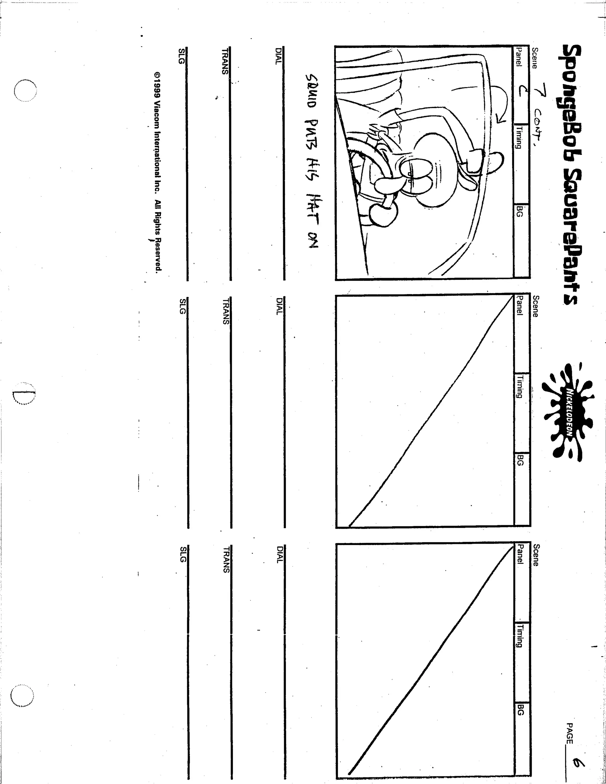 Spongebob squarepants script for educational purposes בובספוג מכנסמרובע ...