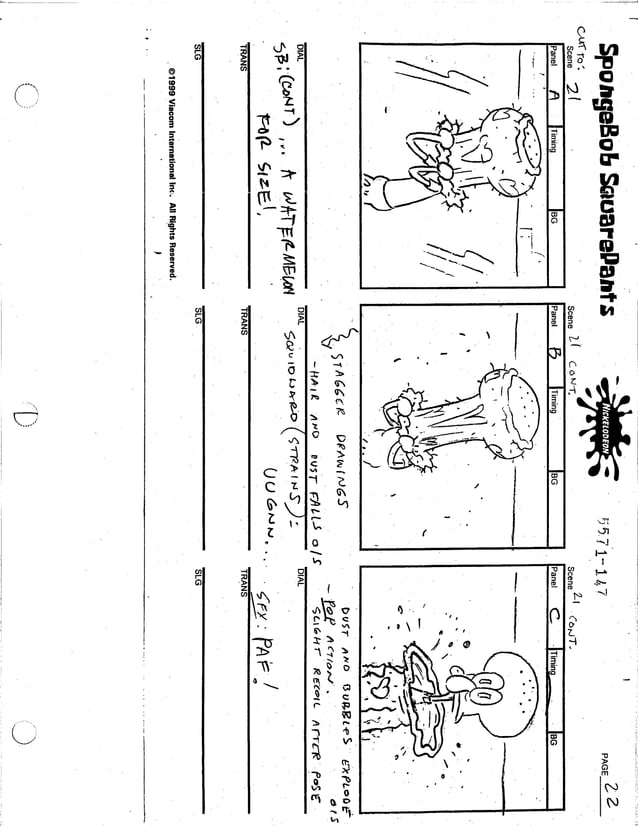 Spongebob squarepants script for educational purposes בובספוג מכנסמרובע ...