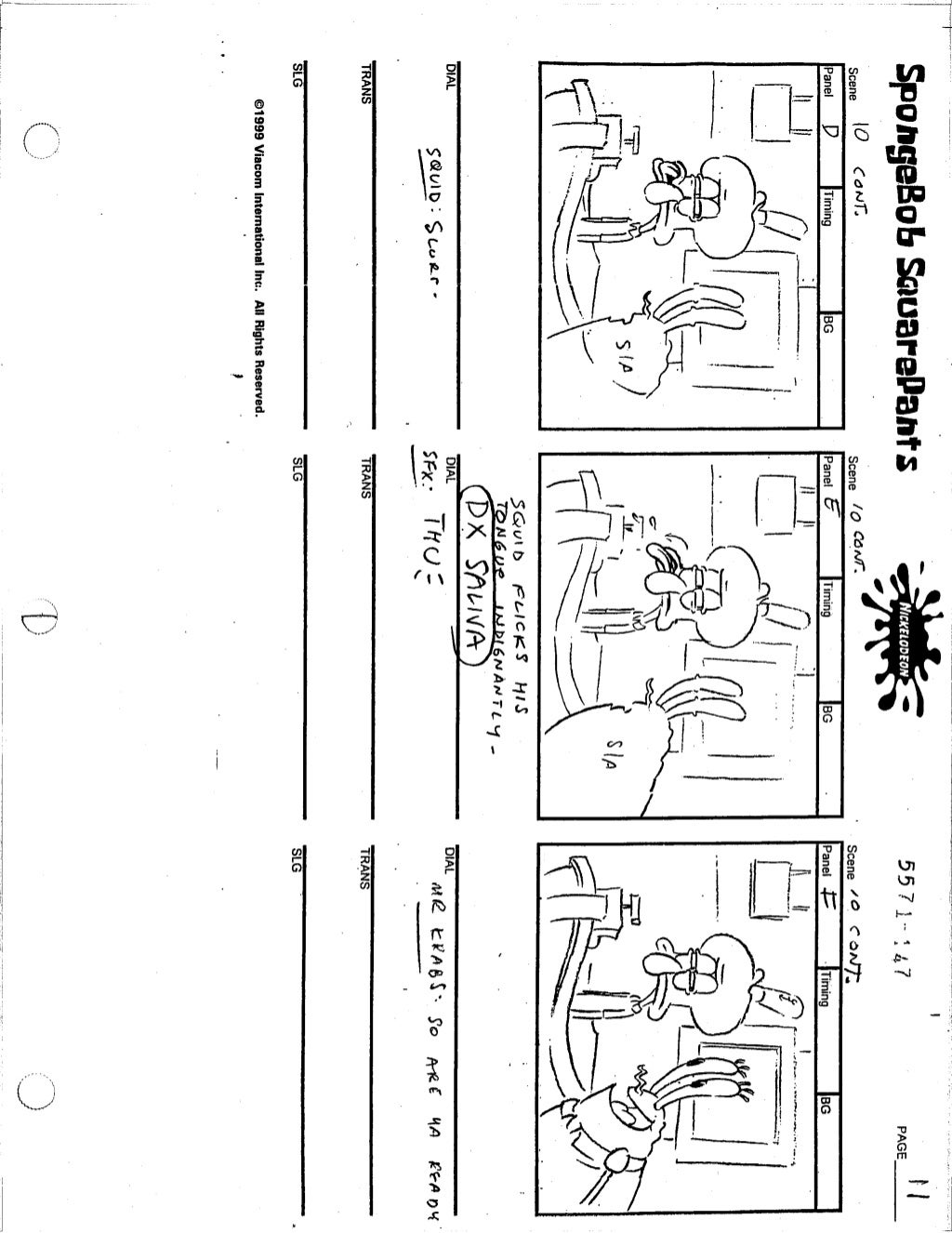 Spongebob Squarepants Script For Educational Purposes בובספוג מכנסמרו…