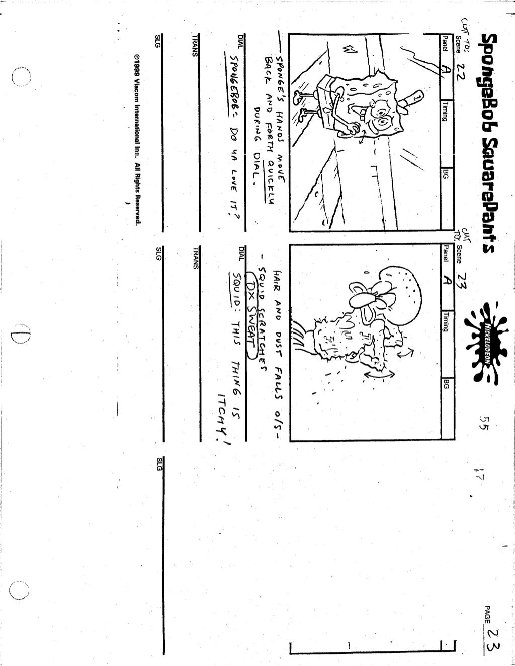 Spongebob squarepants script for educational purposes בובספוג מכנסמרו…