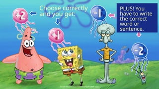Spongebob Stand Up Sit Down Game for kids.pptx