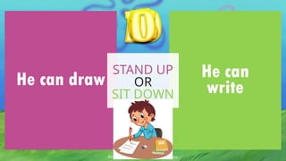 Spongebob Stand Up Sit Down Game for kids.pptx