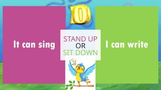 Spongebob Stand Up Sit Down Game for kids.pptx