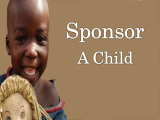 Sponsor a child | PPTX