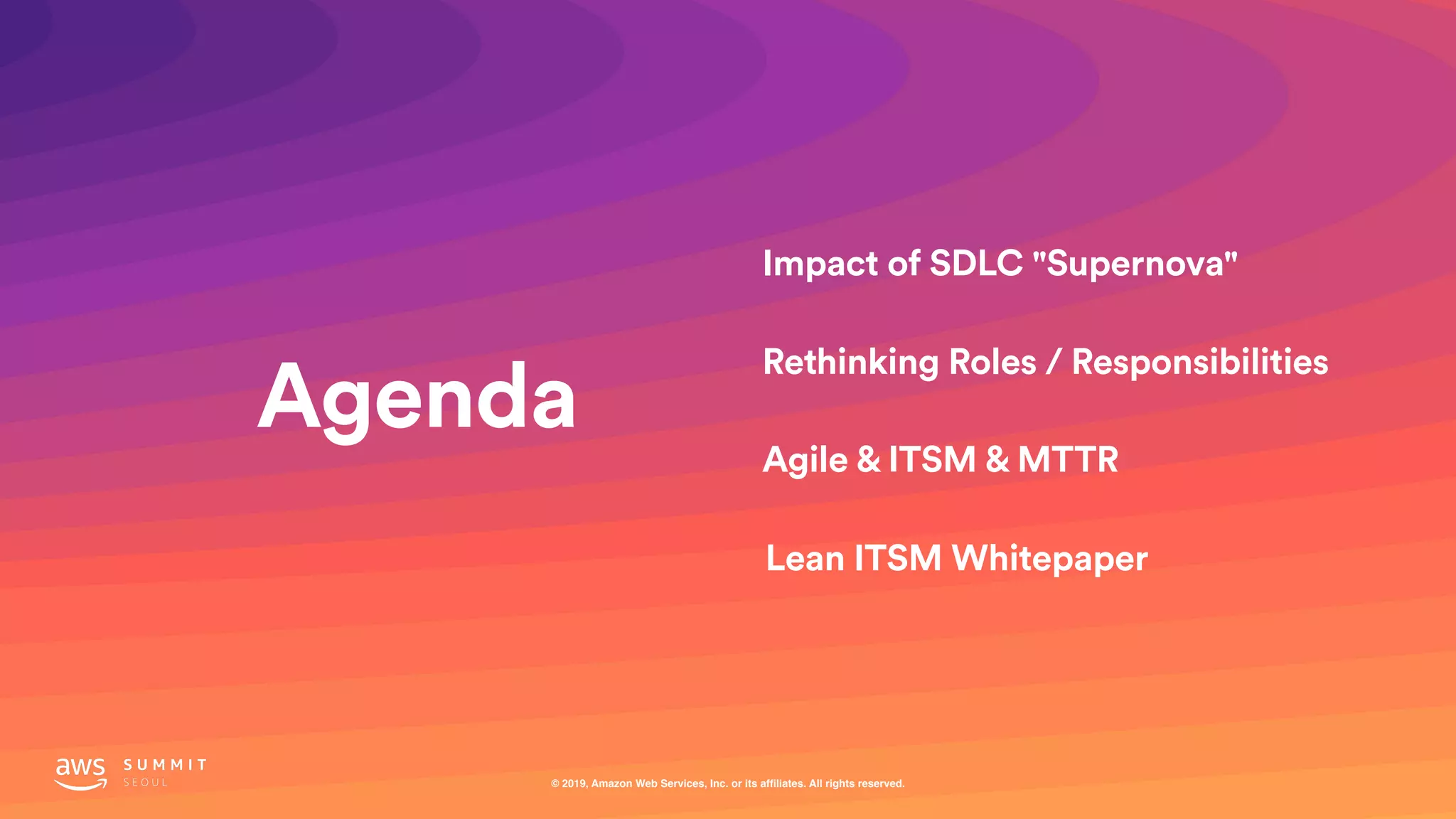 ITSM in an Agile World - Scott Goh-Davis, Solutions Engineer APAC ...
