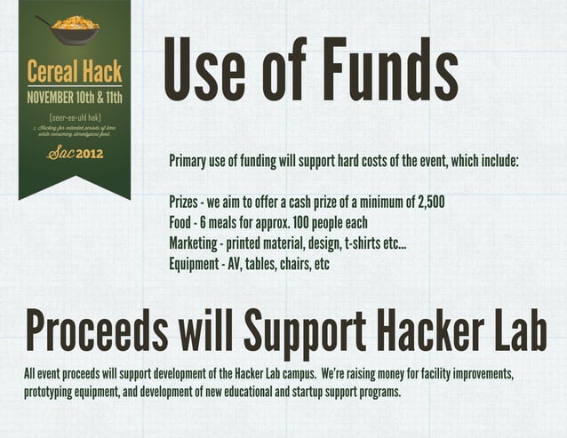 Cereal Hack Hackathon Sponsorship | PPT