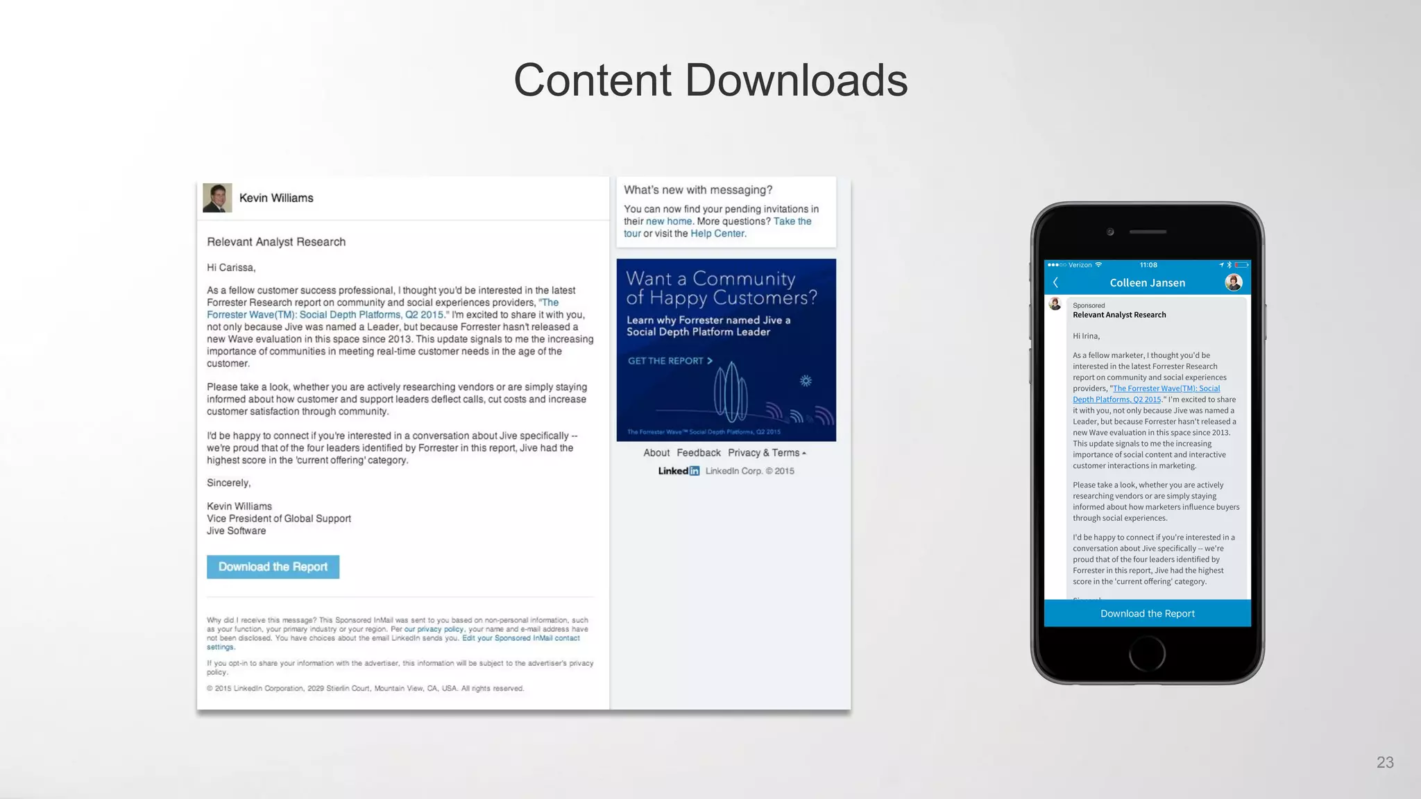 Sponsored InMail: Best Practices & Gallery of Examples | PDF