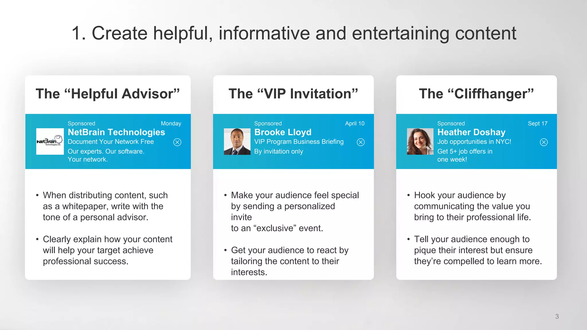 Sponsored InMail: Best Practices & Gallery of Examples | PDF