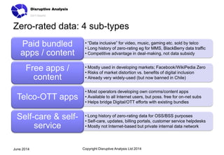 Sponsored data and zero rate charging - Non-neutral mobile broadband ...