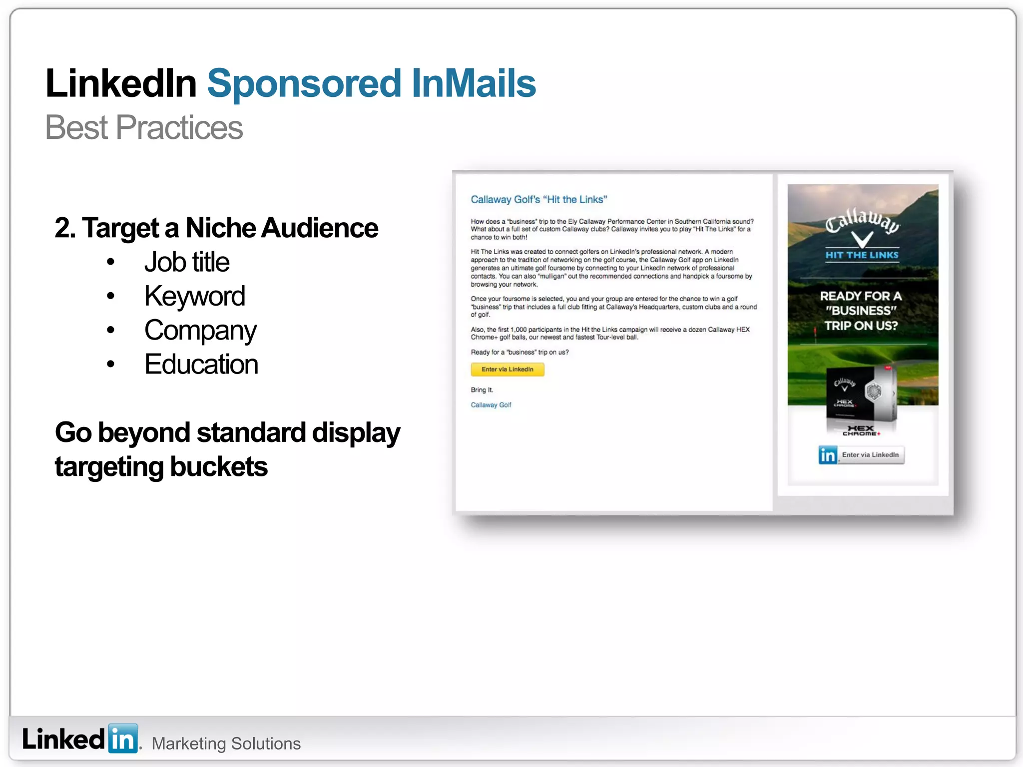 Sponsored InMail Best Practices | PDF | Email | Internet