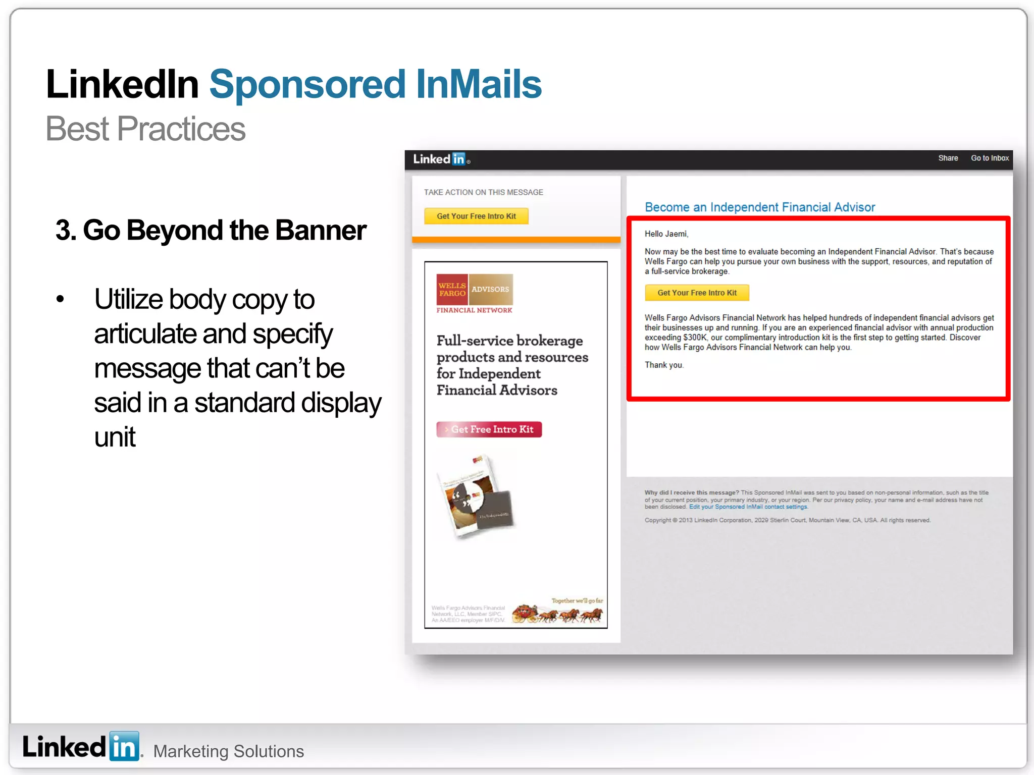 Sponsored InMail Best Practices | PDF | Email | Internet