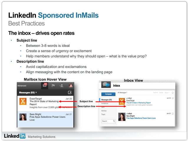 Sponsored InMail Best Practices | PDF | Email | Internet