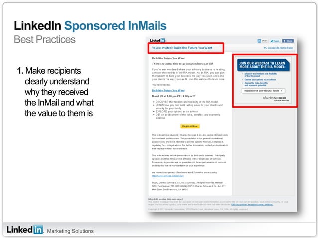Sponsored InMail Best Practices | PDF | Email | Internet