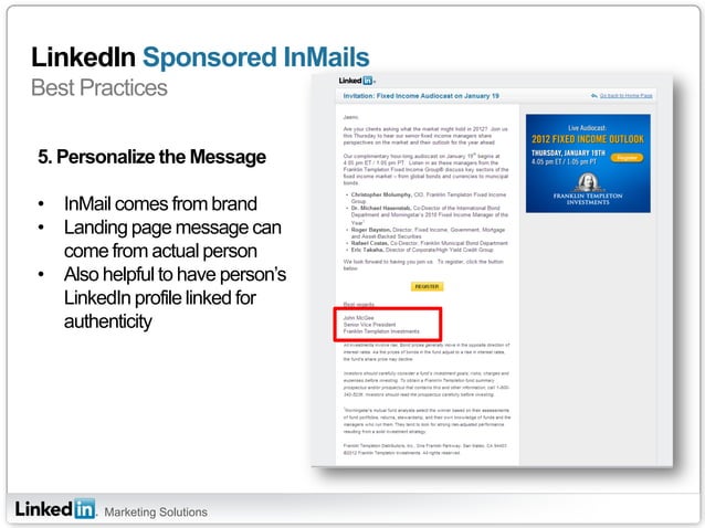 Sponsored InMail Best Practices | PDF | Email | Internet