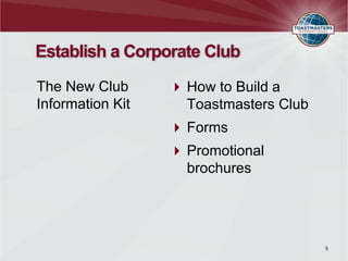 Sponsoring a CoP in Toastmasters.ppt