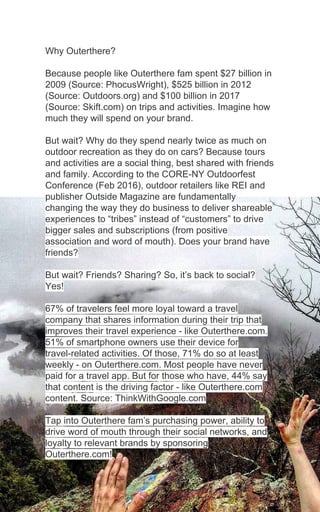 Sponsor Outerthere | PDF | Advertising Industry | Industries