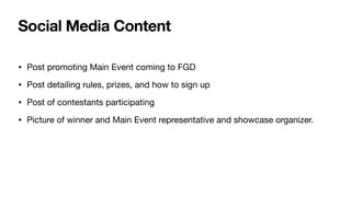 FINAL SPONSORSHIP PROPOSAL- Main Event & Florida Get Down | PDF