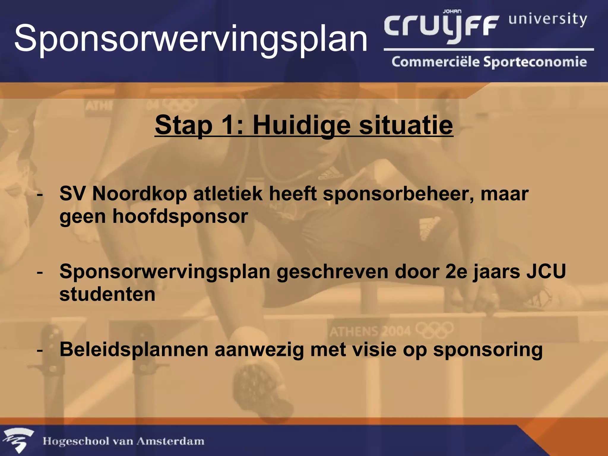 Sponsorplan Sv | PPT