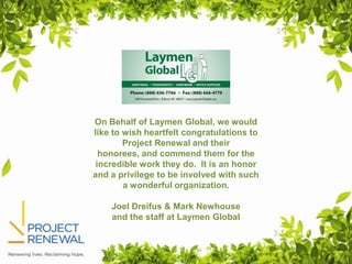 Thank you to our Gala 2013 sponsors! | PPT