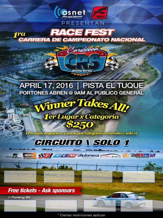 Sponsor Package Race Fest | PDF