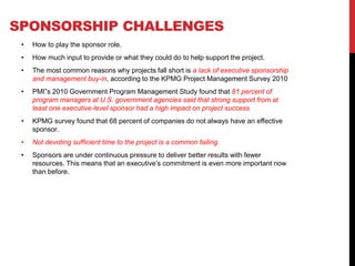 Project Sponsorship | PPTX