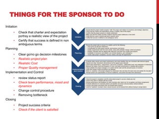 Project Sponsorship | PPTX