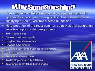 Sponsorship | PPT