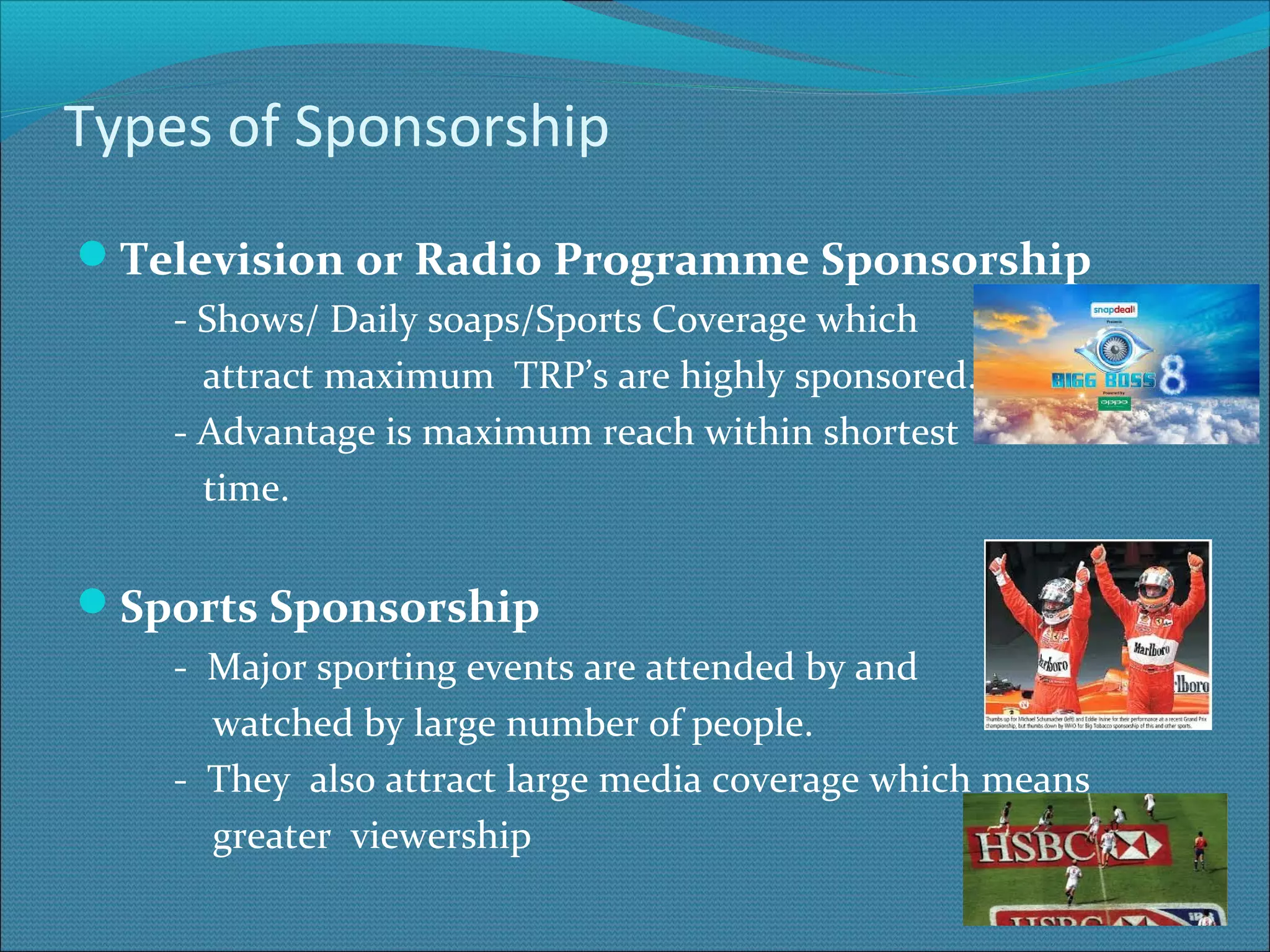 Presentation on Sponsorship | PPT