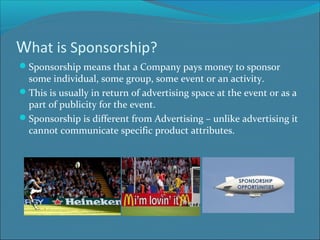 Presentation on Sponsorship | PPT