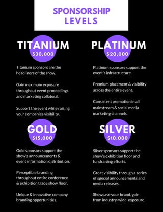 Sponsorship and exhibition prospectus | PDF