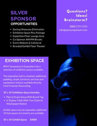 Sponsorship and exhibition prospectus | PDF