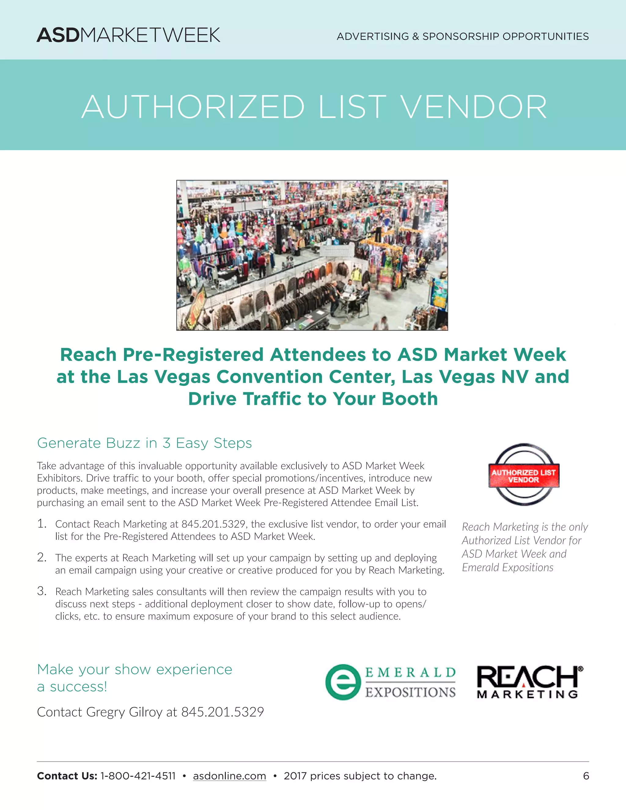 ASD 2018 Advertising & Sponsorship Brochure | PDF | Business Expos ...