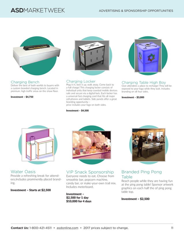 ASD 2018 Advertising & Sponsorship Brochure | PDF | Business Expos ...