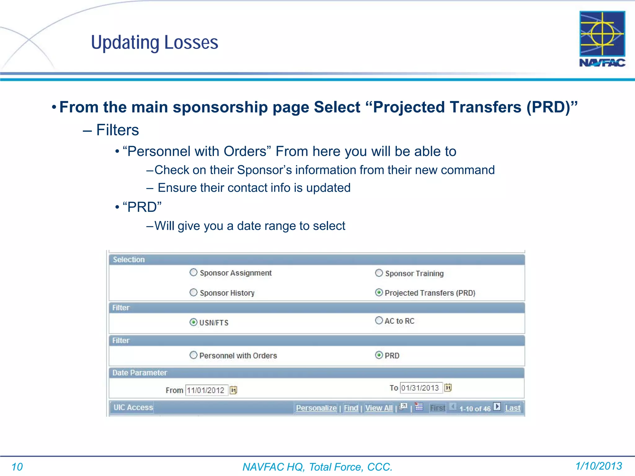 Sponsorship in CIMS step by step | PDF