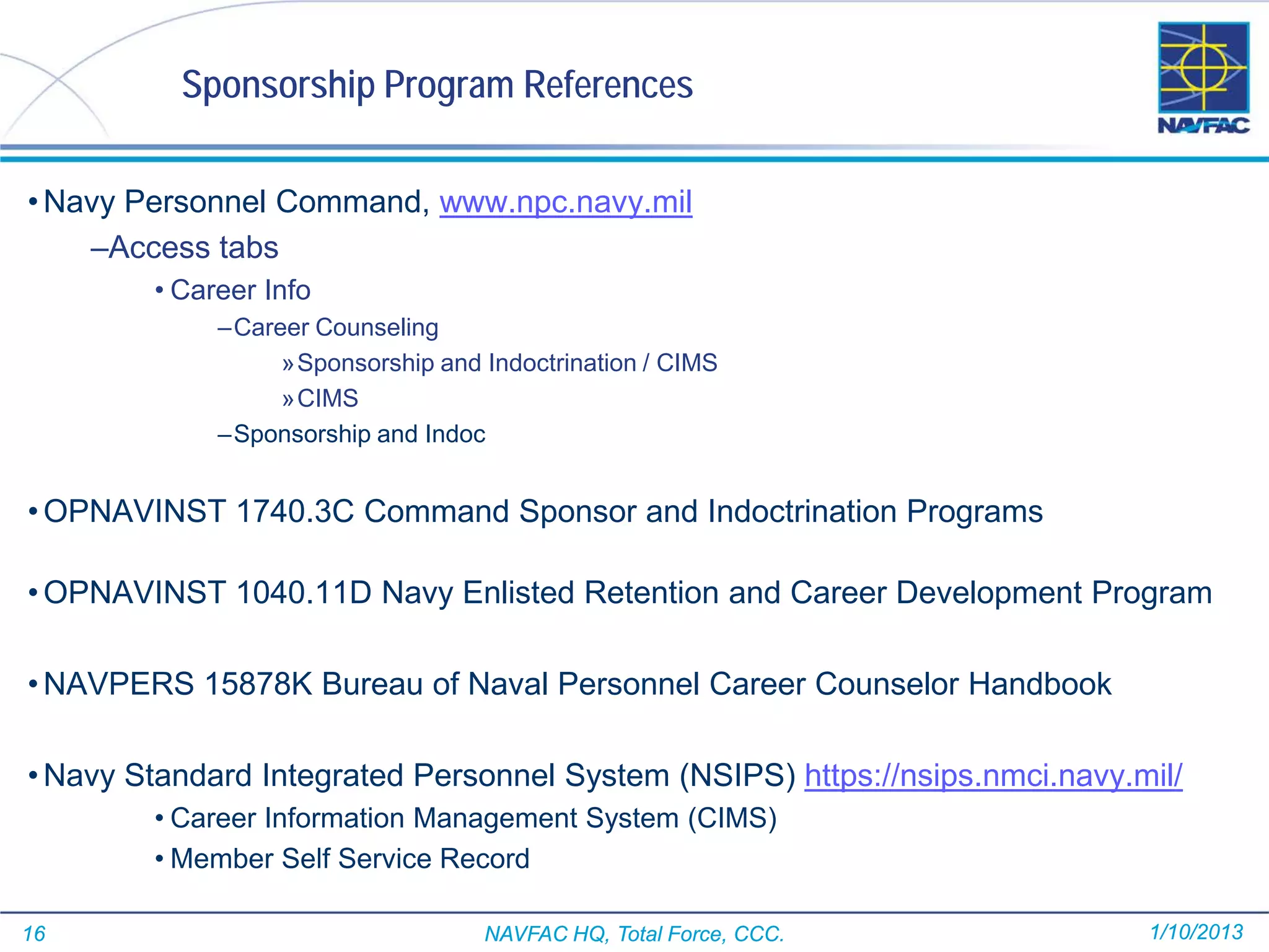Sponsorship in CIMS step by step | PDF