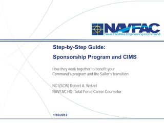 Sponsorship in CIMS step by step | PDF