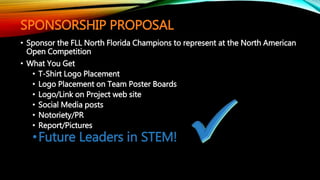 Team Neon Supernova, North Florida FIRST LEGO League Champions ...