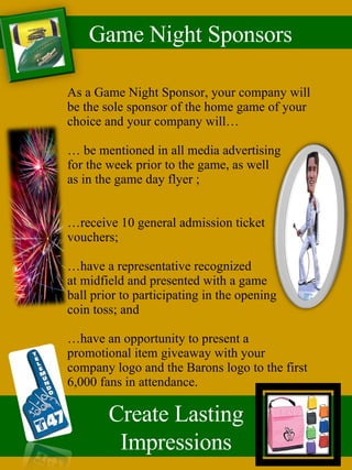 Sponsorship Slides | PPT