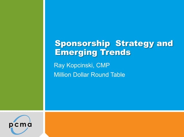 Sponsorship strategy and emerging trends | PDF