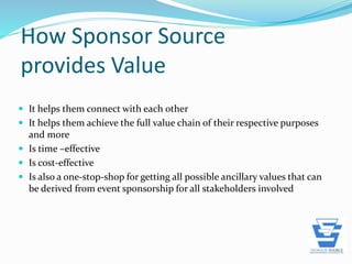 Sponsor source version 3.0 | PPSX | Marketing and Advertising | Business