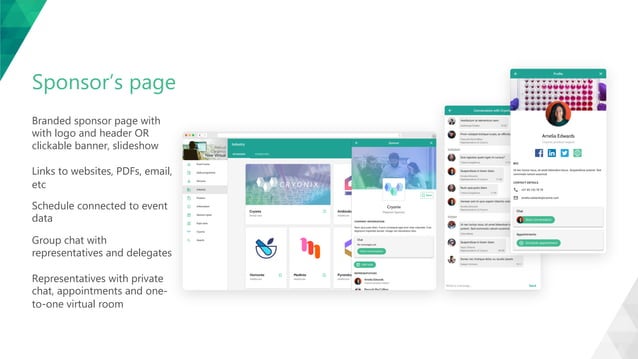 Sponsors webinar presentation of digital packages | PPT