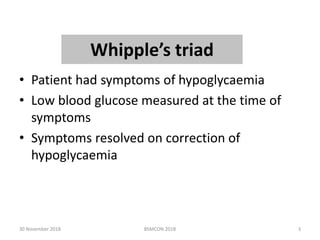 Spontaneous Hypoglycemia ppt | PPTX