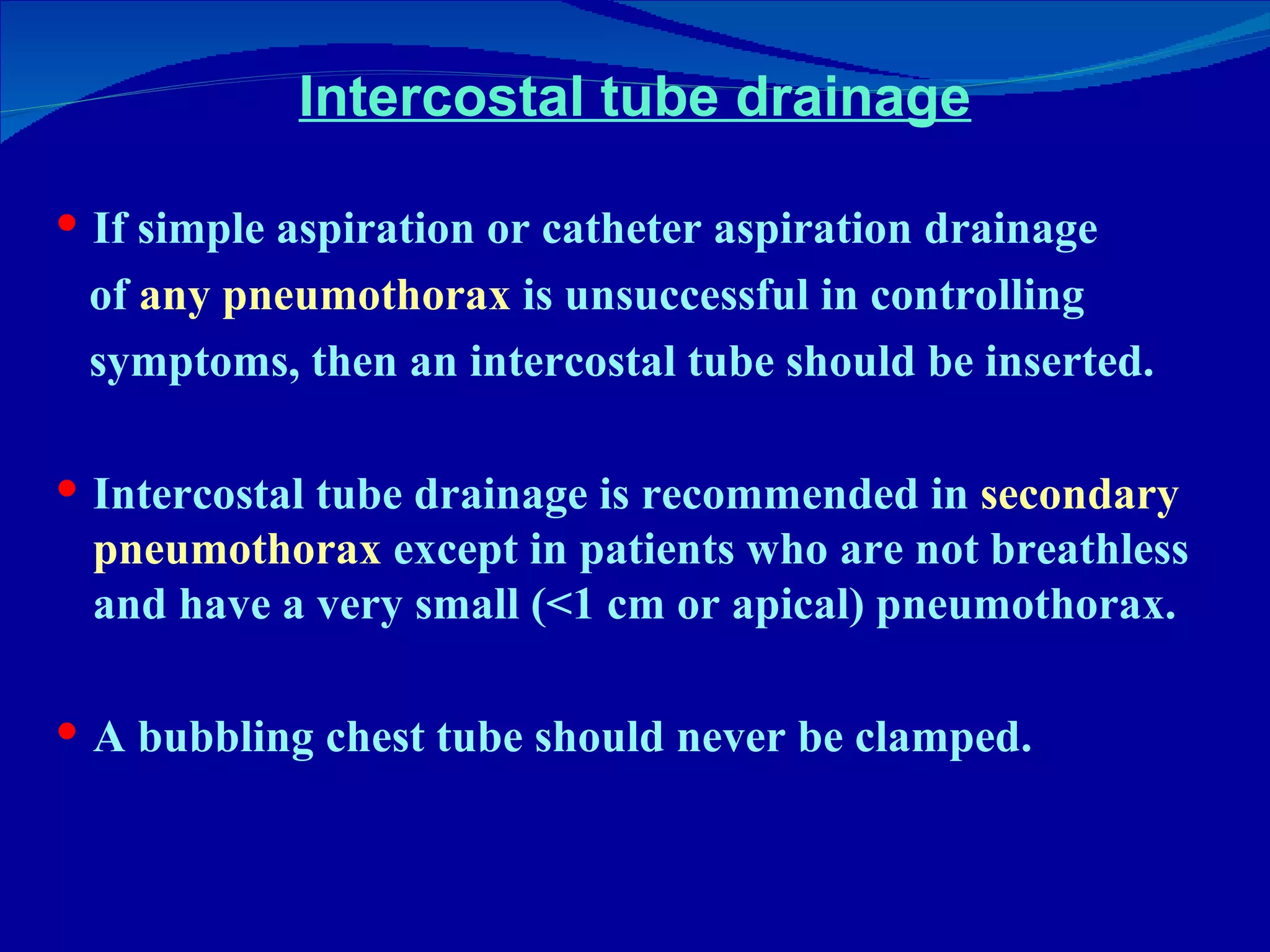Spontaneous Pneumothorax An Update | PPT